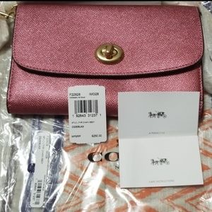 Coach | Bags | Coach Chain Crossbody Bag F22828 Antique Blush Nwt ...